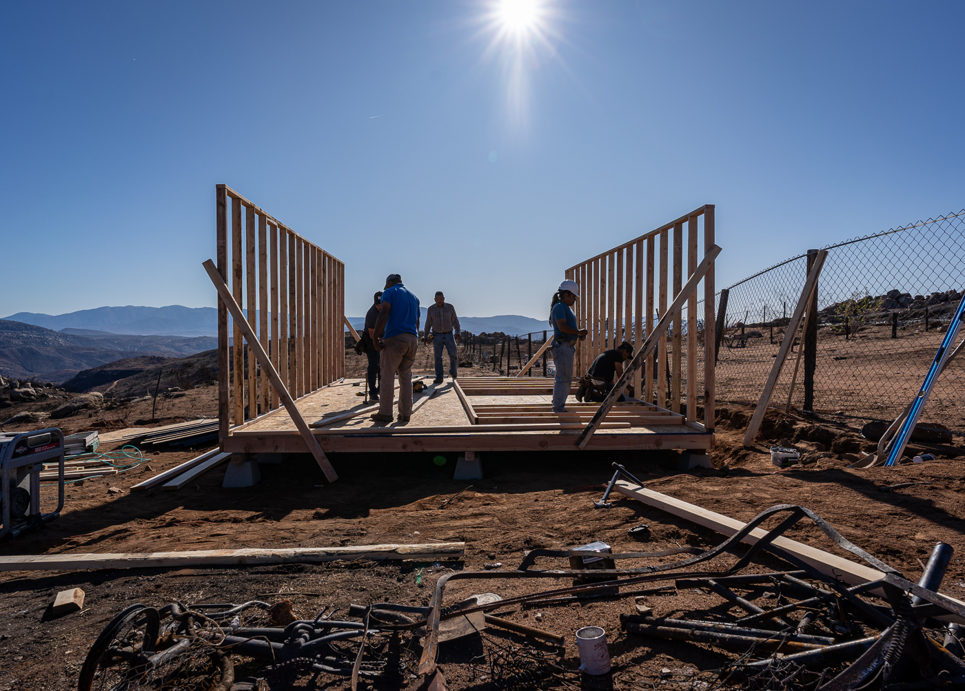 Tecate Fire - Rancho La Puerta